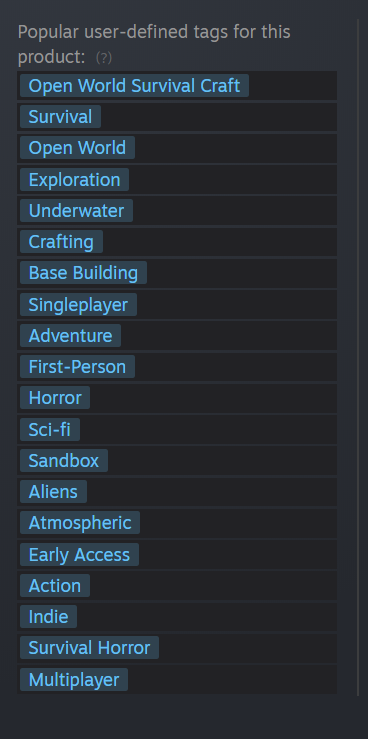 Tagging Your Project on the Steam Page - WTC Games Promotion